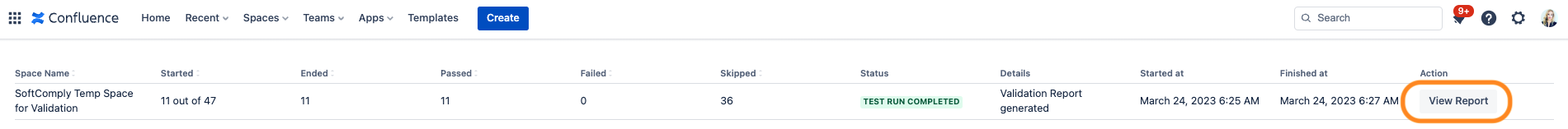User Guide of the SoftComply Validation App for Confluence - SoftComply