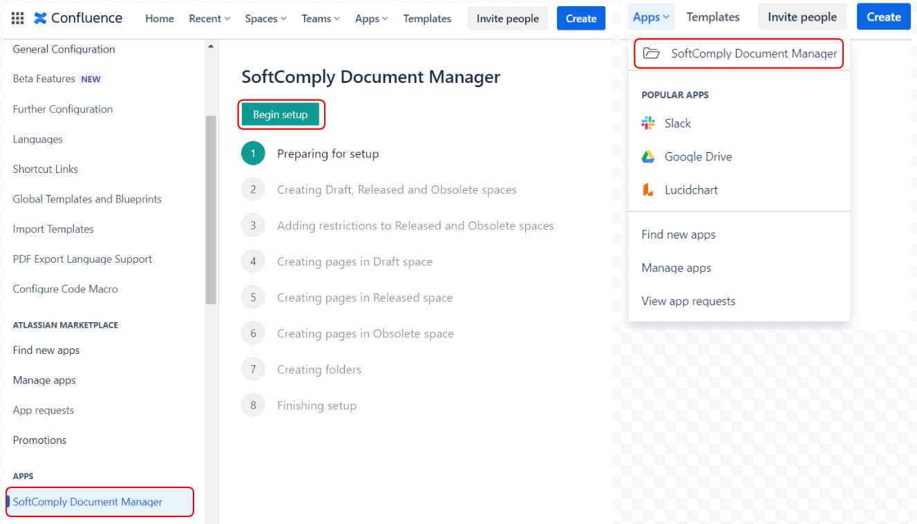 Manual for SoftComply Document Manager - SoftComply