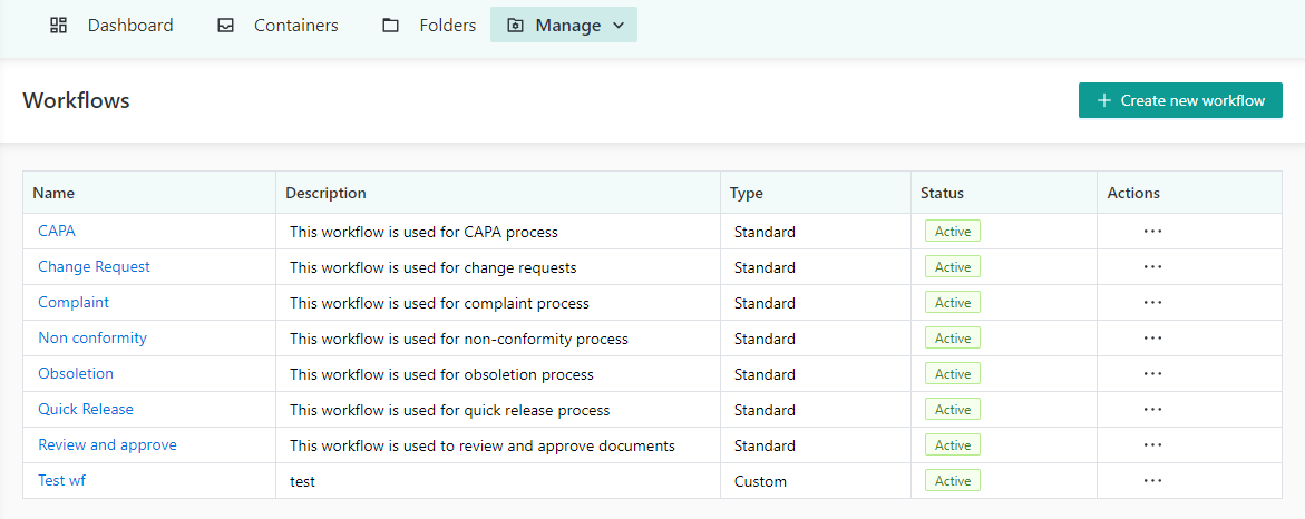 Manual for SoftComply Document Manager - SoftComply