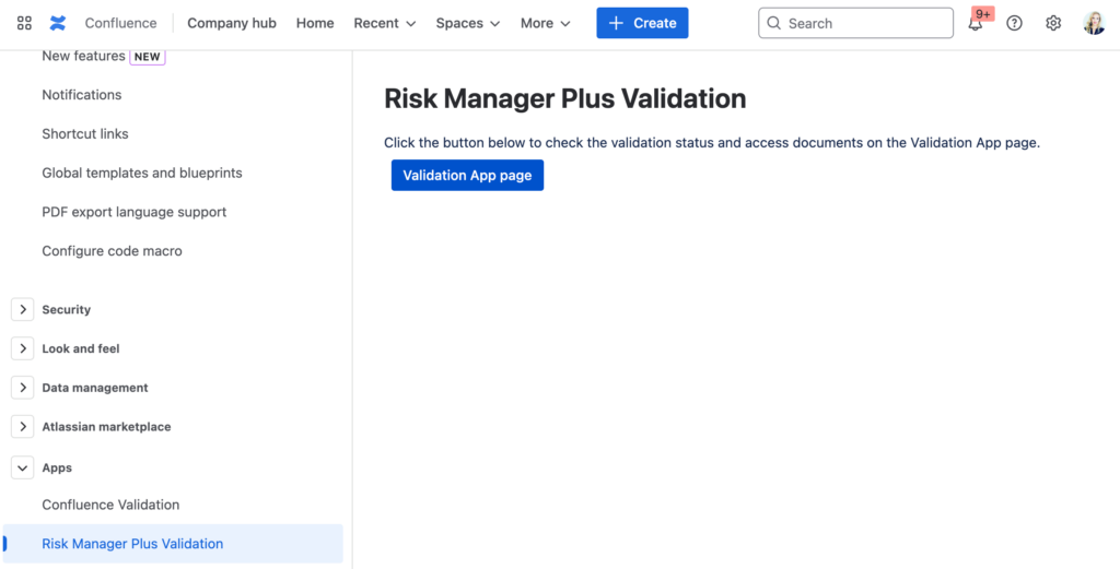 User Guide for Validation app of the Risk Manager Plus - SoftComply