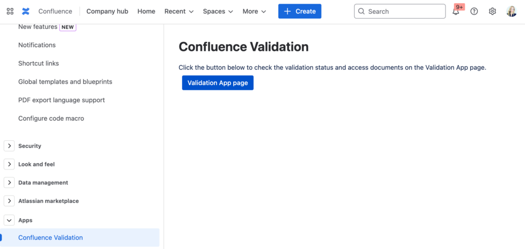 User Guide of the SoftComply Validation App for Confluence - SoftComply